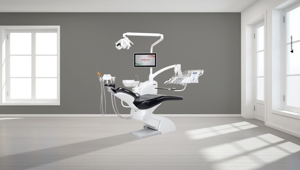 Miglionico Dental Unit model NICETOUCH Ⓡ – Alamal Group
